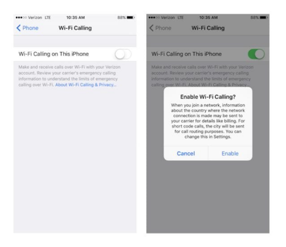 Quick Tip: Enabling Wi-Fi Calling in Newly Released iOS 9.3