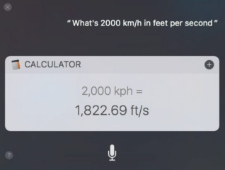 Siri on macOS Sierra: Performing Calculations and Making Conversions