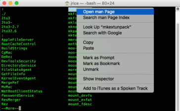 Quick Tip: View All Mac OS Terminal Commands and What They Do