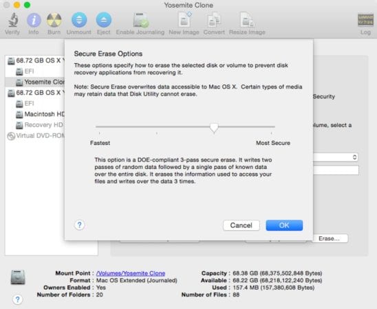 How to Use Mac's Disk Utility to Securely Wipe a Drive