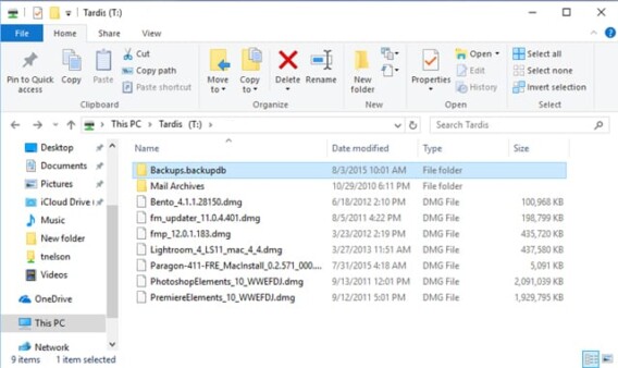 How to Use Windows to Restore Files from Time Machine Backup