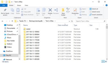 How to Use Windows to Restore Files from Time Machine Backup