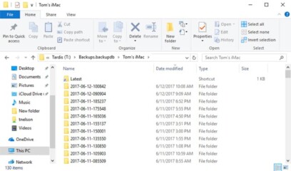 How to Use Windows to Restore Files from Time Machine Backup
