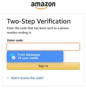 Using Security Code Autofill in iOS 12 and macOS Mojave