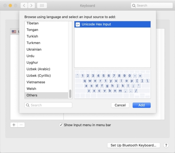 Unicode: Adding Thousands of Characters to Your Mac
