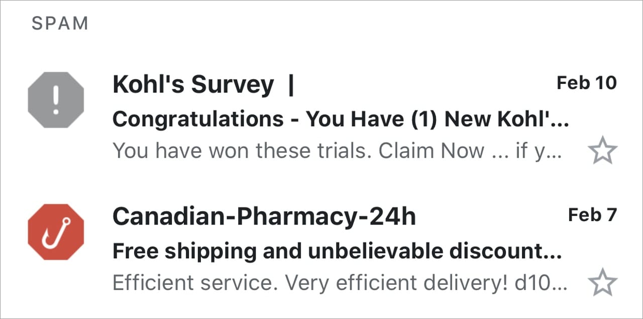Spam Control: Chapter 3 – Reducing Spam on iOS/iPadOS