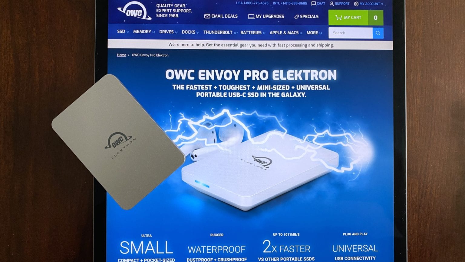 Envoy Pro Elektron: How to Use an External SSD With an iPad Pro