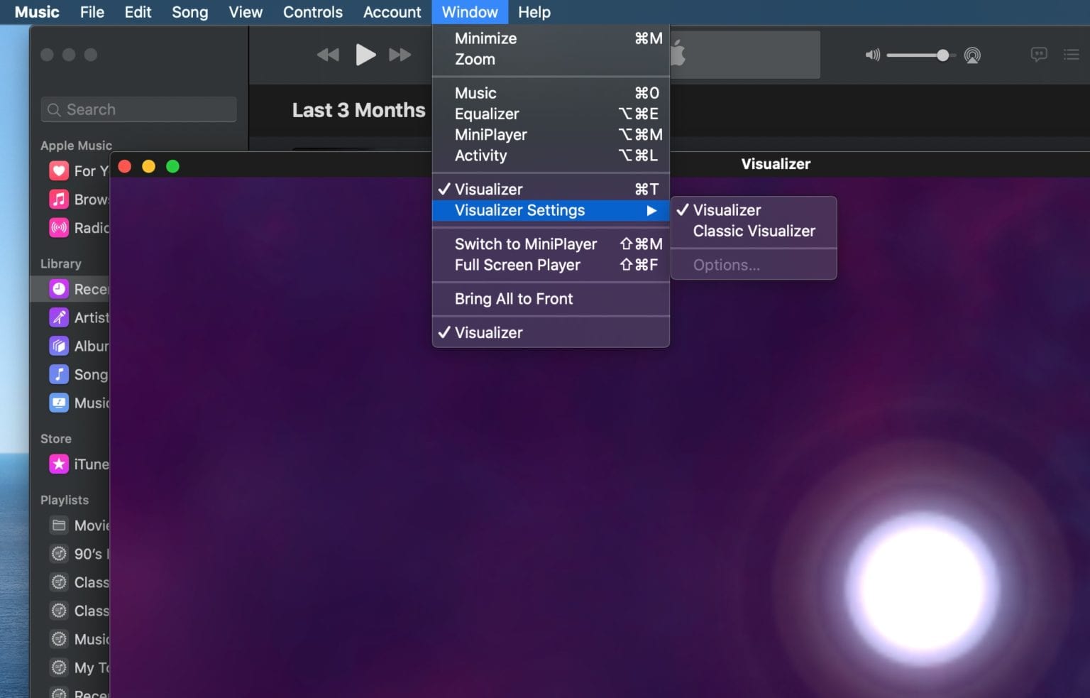 Visualizer: Have Some Fun and Start a Music Light Show on Your Mac!
