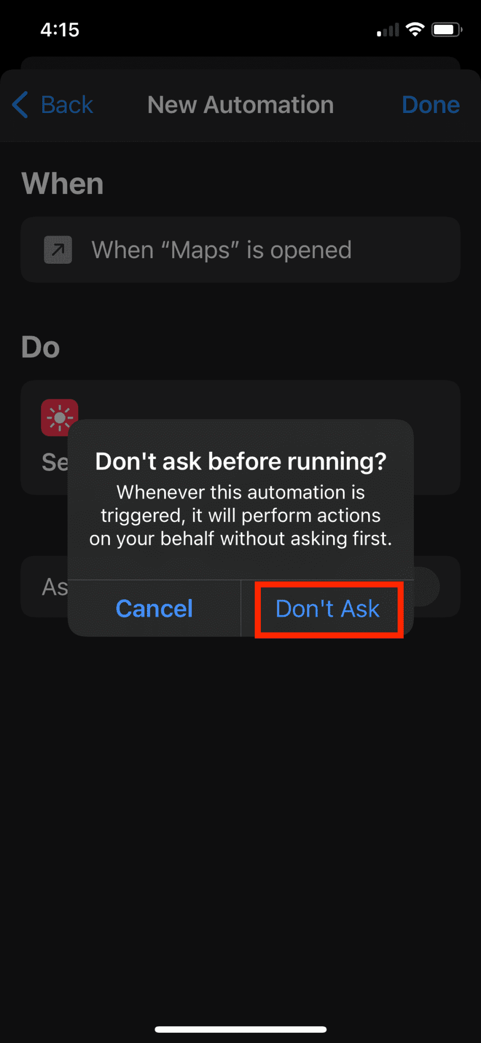 Automatically Switch to Light Mode in Maps With an iOS 14 Automation