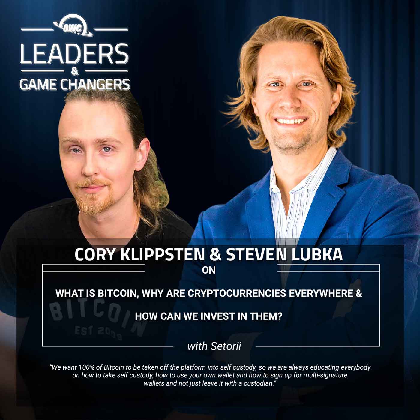 Steven Lubka & Cory Klippsten on Why Cryptocurrency is Everywhere