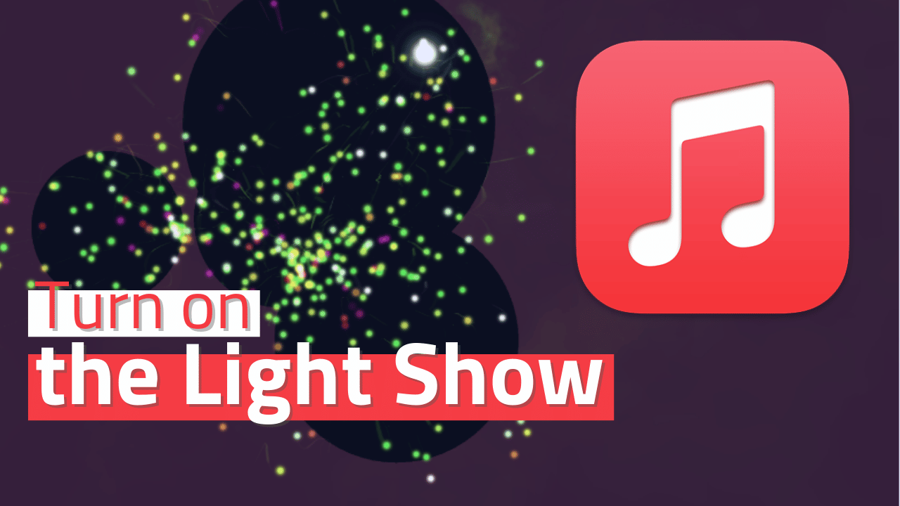 How to Turn on the Light Show in macOS Music