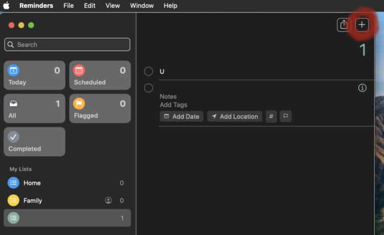 How to Use The New-and-Improved Reminders app in macOS Ventura