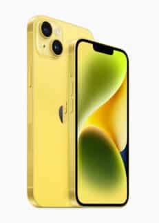 Apple Unveils New Yellow iPhone 14 Models