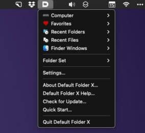 App Star of the Week: Get to Your Favorite Folders Faster With Default Folder X for Mac
