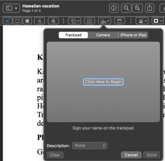 The Mac Makes Signing PDFs Ridiculously Easy. Here's How