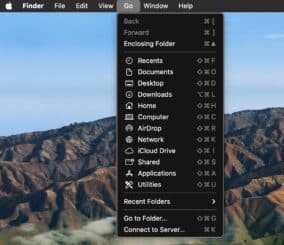 How to go Directly to a Specific Folder in macOS
