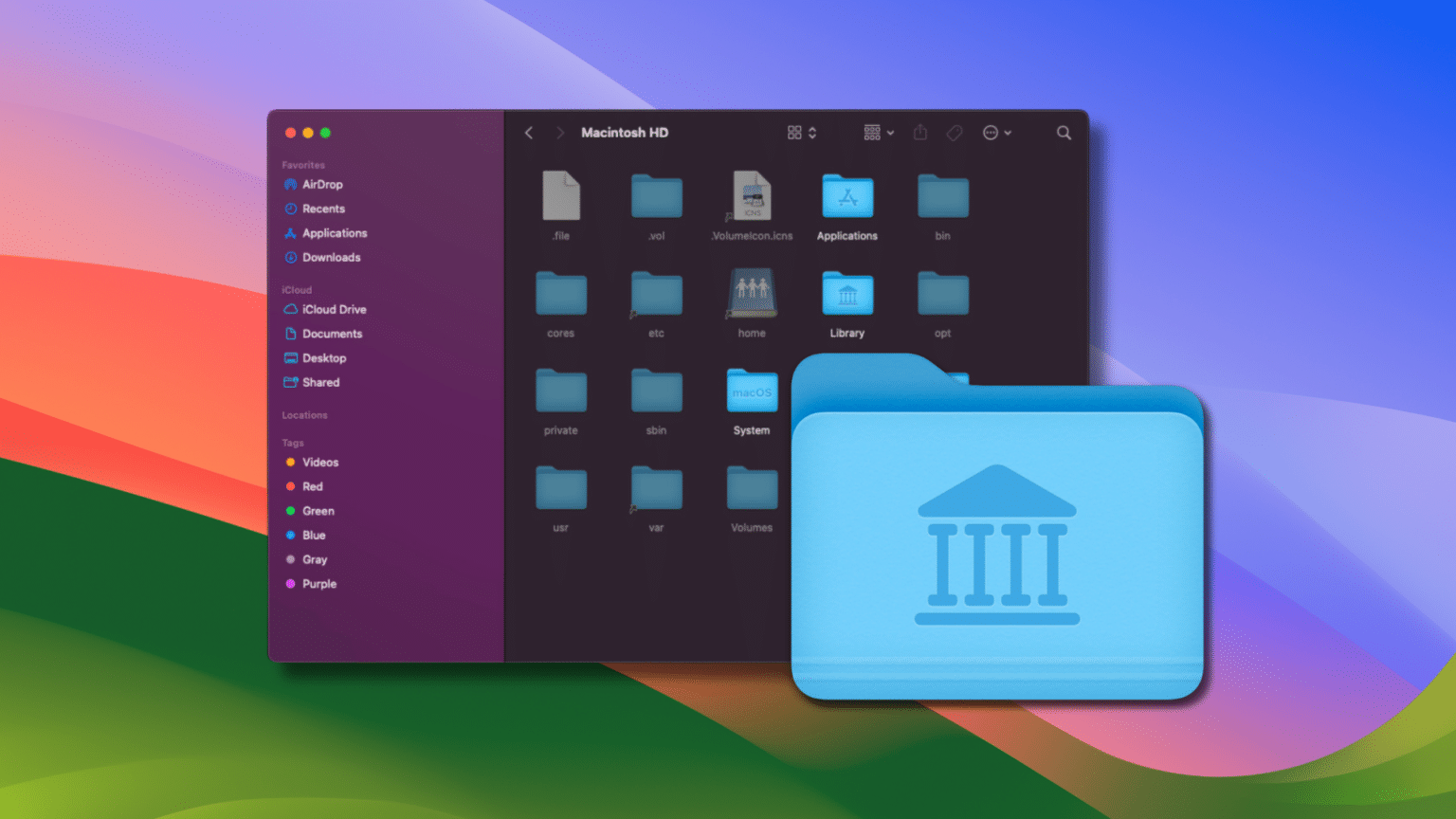 How to See Hidden Files and View the Library folder on Your Mac in ...