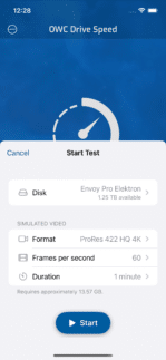 OWC Launches Drive Speed iOS App to Test External Drive Performance on ...