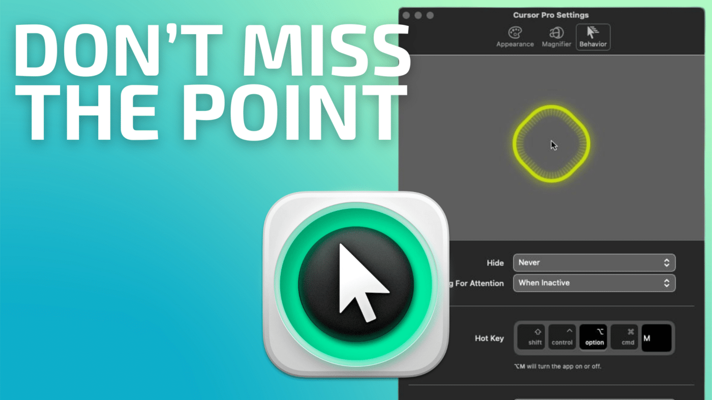 Cursor Pro 2 for Mac Helps You See the Point While Screencasting
