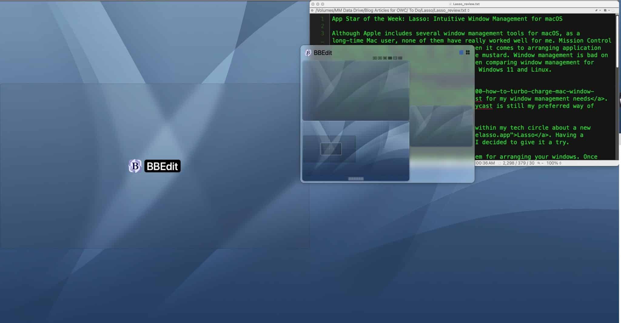 Lasso is the Ultimate Shortcut for Intuitive macOS Window Management