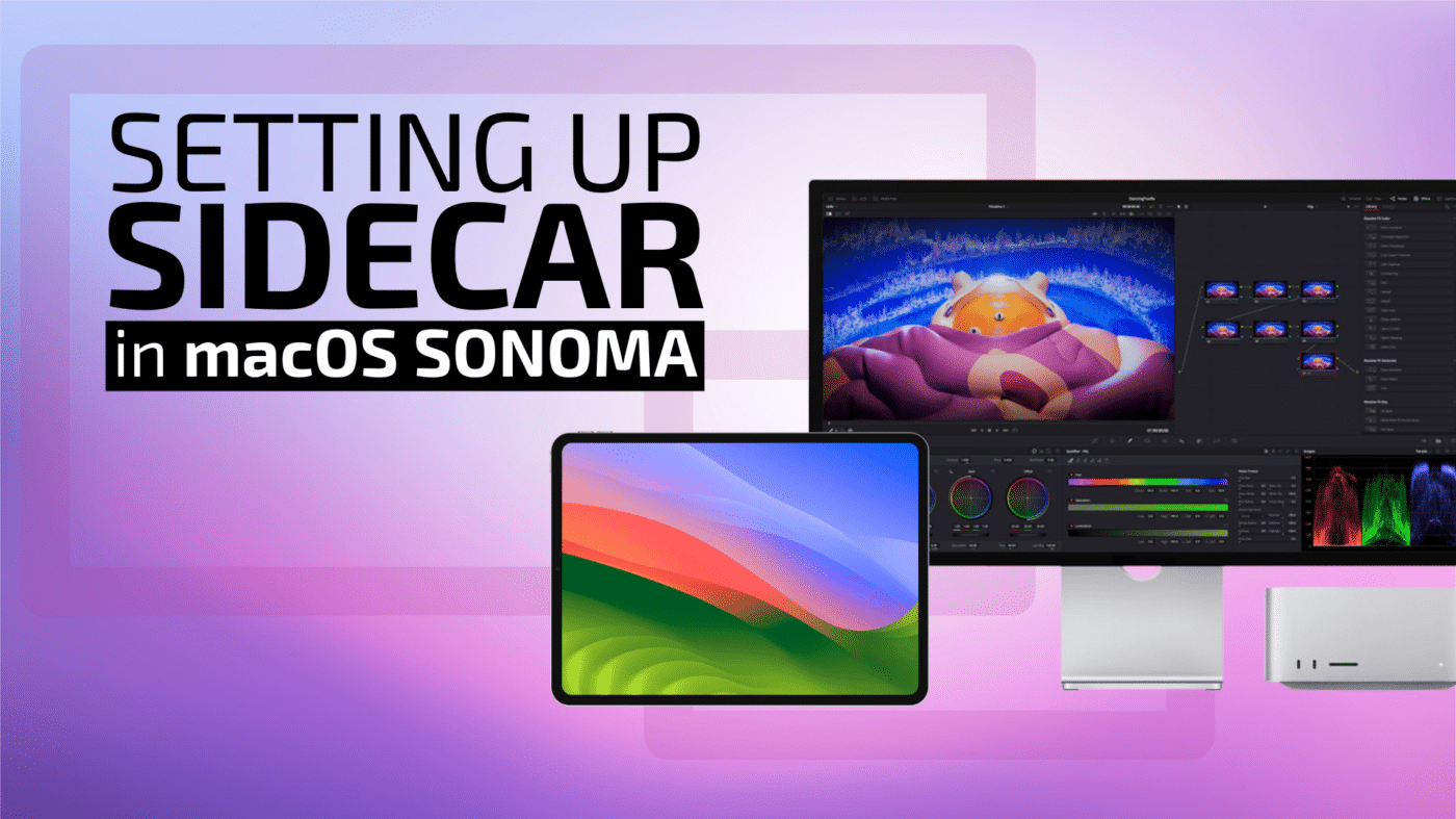 How to Connect an iPad to macOS Sonoma as a Wireless Second Display Via Sidecar