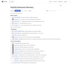 PopClip for Mac Provides Instant Text Actions with Powerful Extension Support
