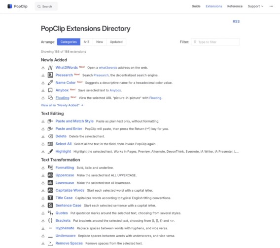 PopClip for Mac Provides Instant Text Actions with Powerful Extension Support