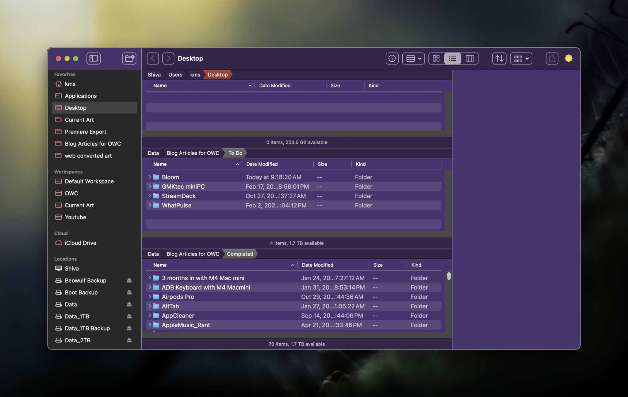 Bloom Blows Away the Finder with Innovative, Power User Features