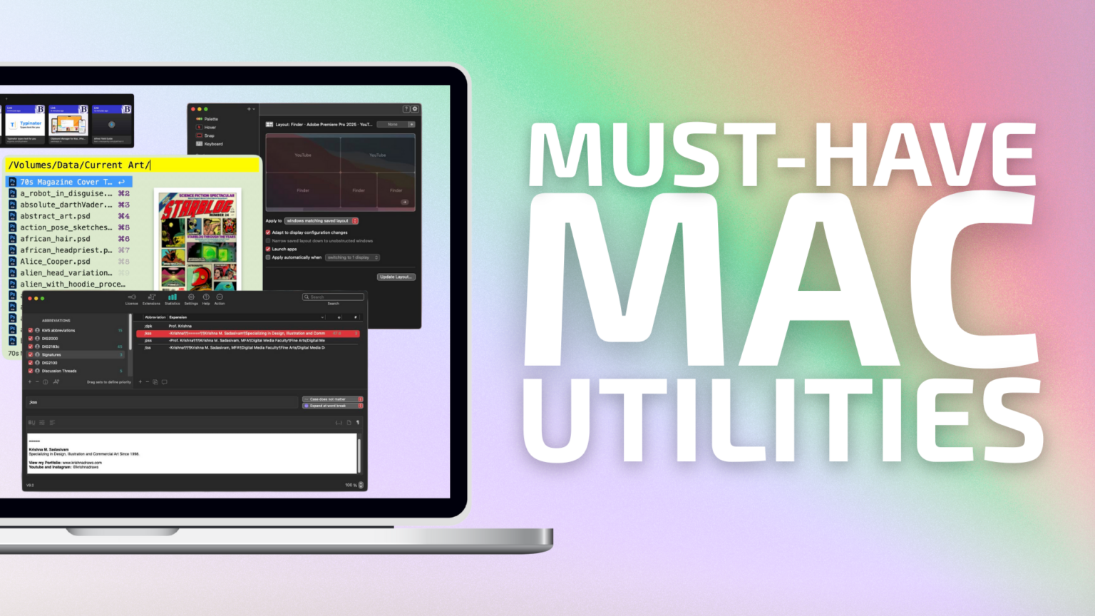 Five Must-have Mac Utilities I Can’t Live Without