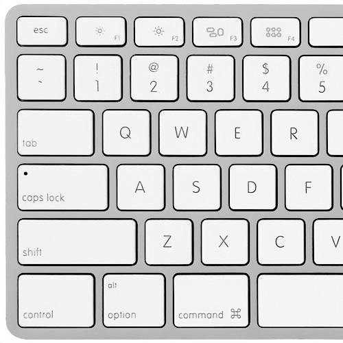 Apple MB110LL/B Aluminum Wired Keyboard with... at MacSales.com