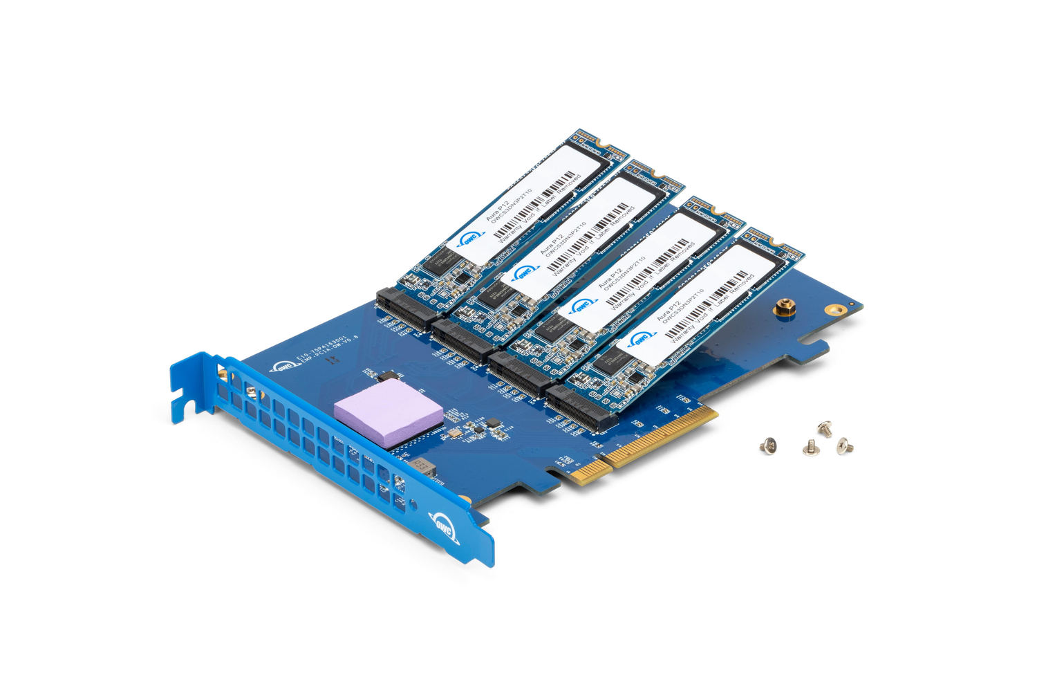 OWC 4.0TB Accelsior 4M2 Four-Drive NVMe M.2... at MacSales.com