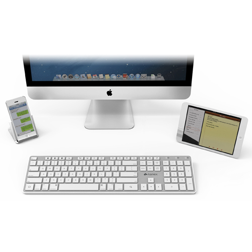 Kanex QWERTYX Multi-Sync: Bluetooth Keyboard for Mac at MacSales.com